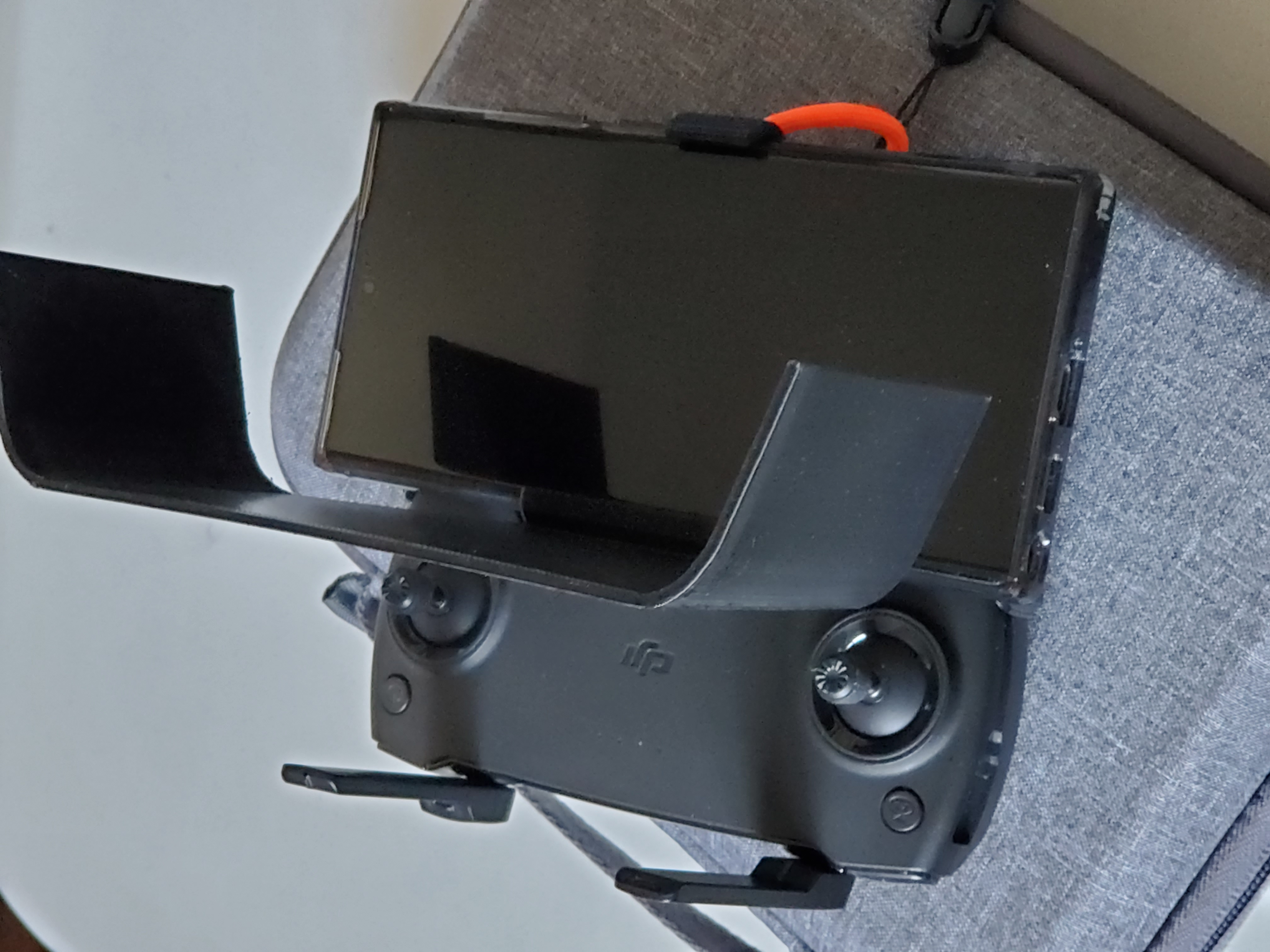 Remix of "Mavic Mini Phone Holder with sunshade. Designed for larger ...