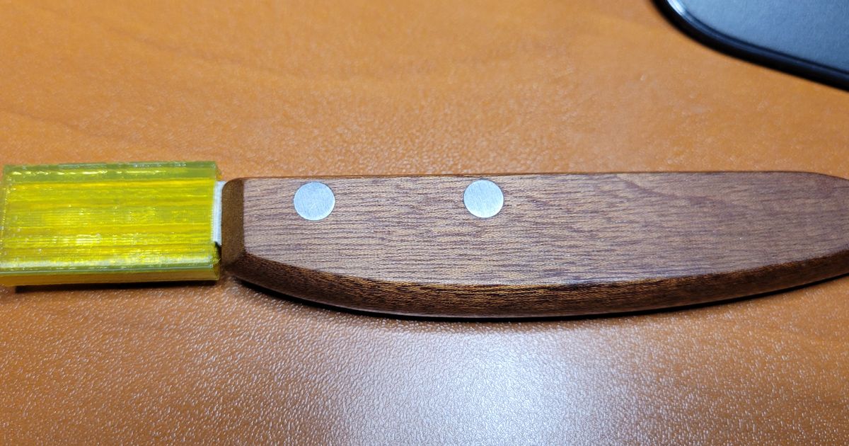 Hock Chip Carving Stab knife cover by Dimbulb | Download free STL model ...