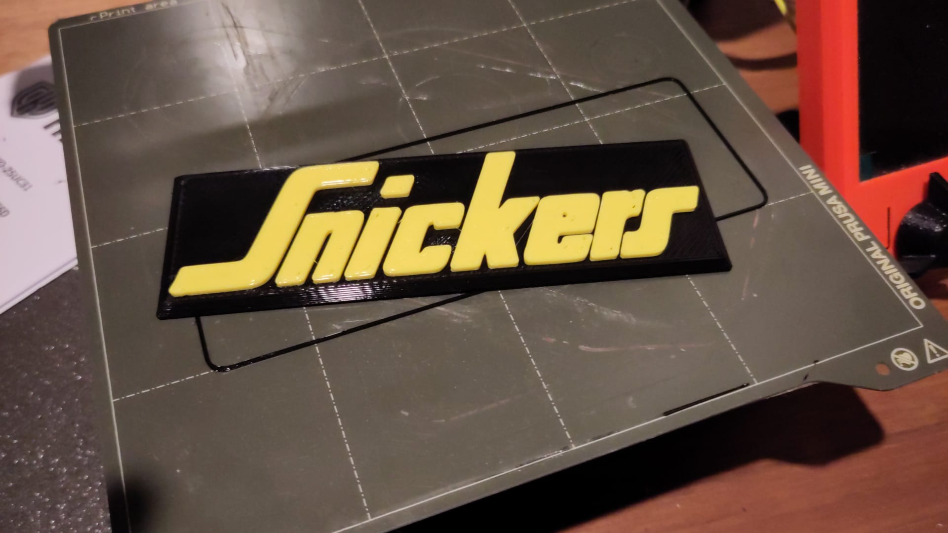 Snickers logo by Pineapple Dan | Download free STL model | Printables.com