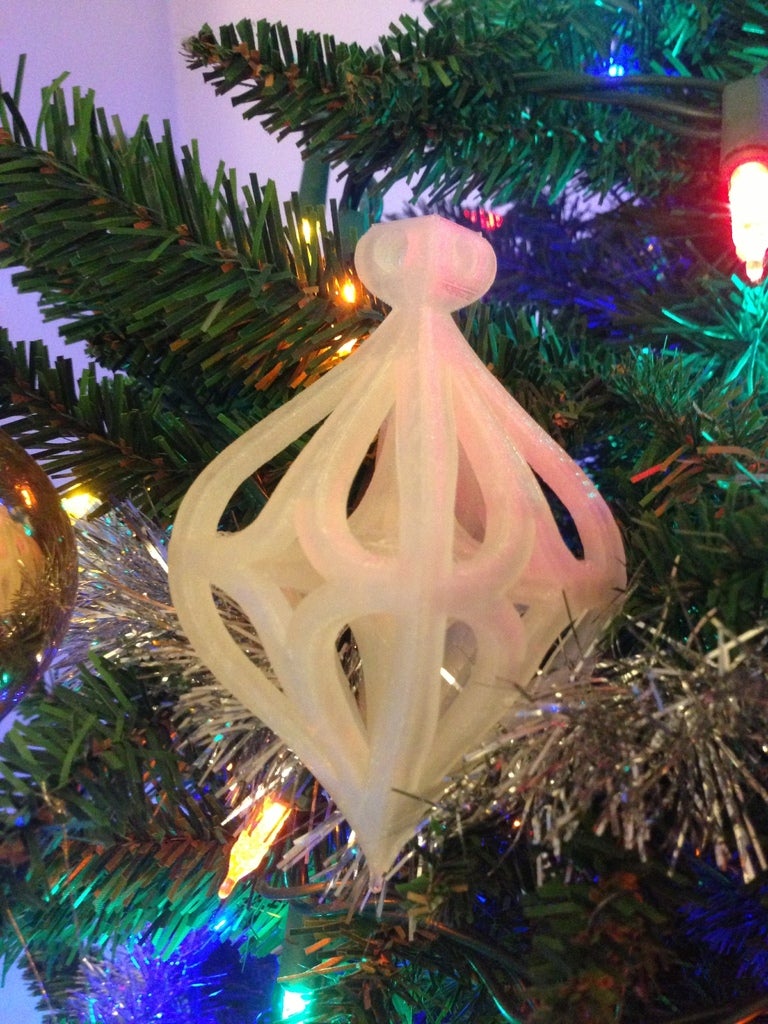 Compound Christmas Ornament by Pattern to Print | Download free STL ...