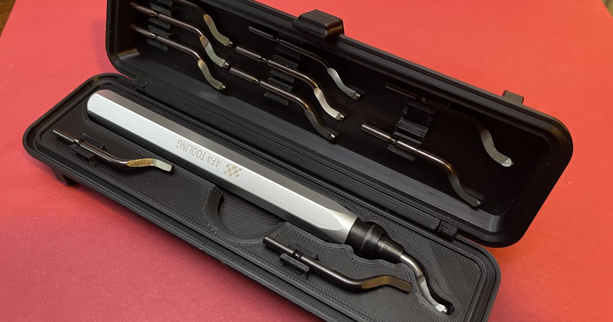 Deburring tool case (AFA Tooling) by Legit_unknown | Download free STL ...