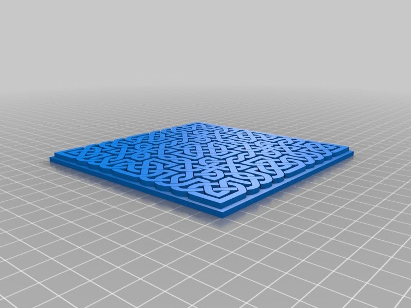 Celtic Knot Trivet by Pattern to Print | Download free STL model ...