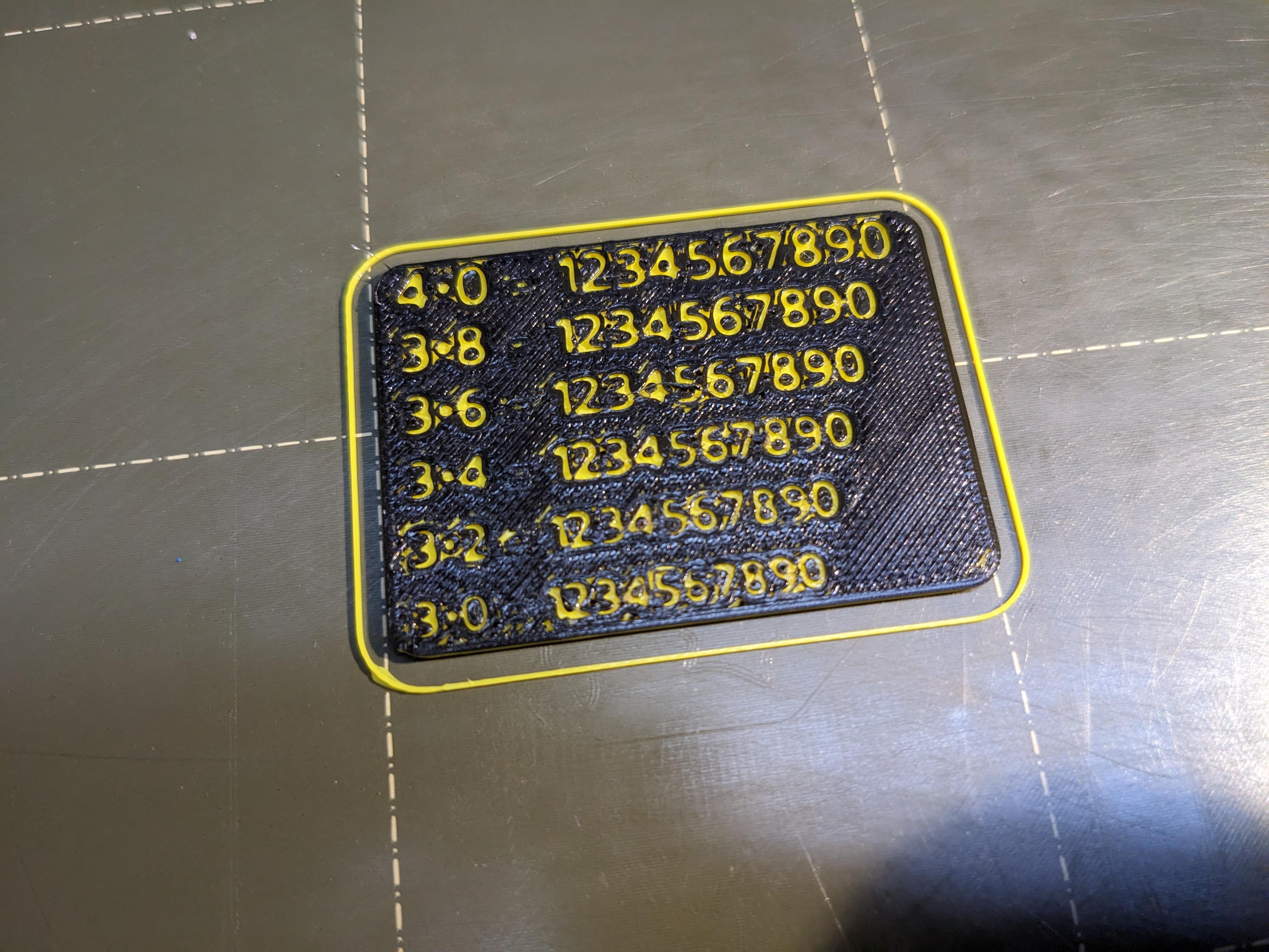 Text Size Test Prints - Second Version - Cut Out Text by kaje ...