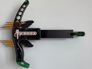 sliding leg lini crossbow wall bracket by Johnston | Download free STL ...