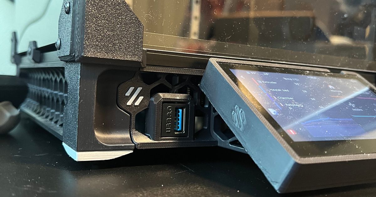 USB / Ethernet front Keystone for Voron 0.2 por jeronbernal | Descargar ...