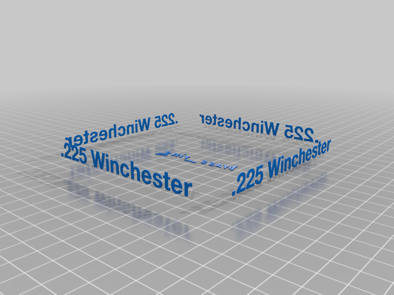 .225 Winchester Stacking Loading Block by brass_ring | Download free ...