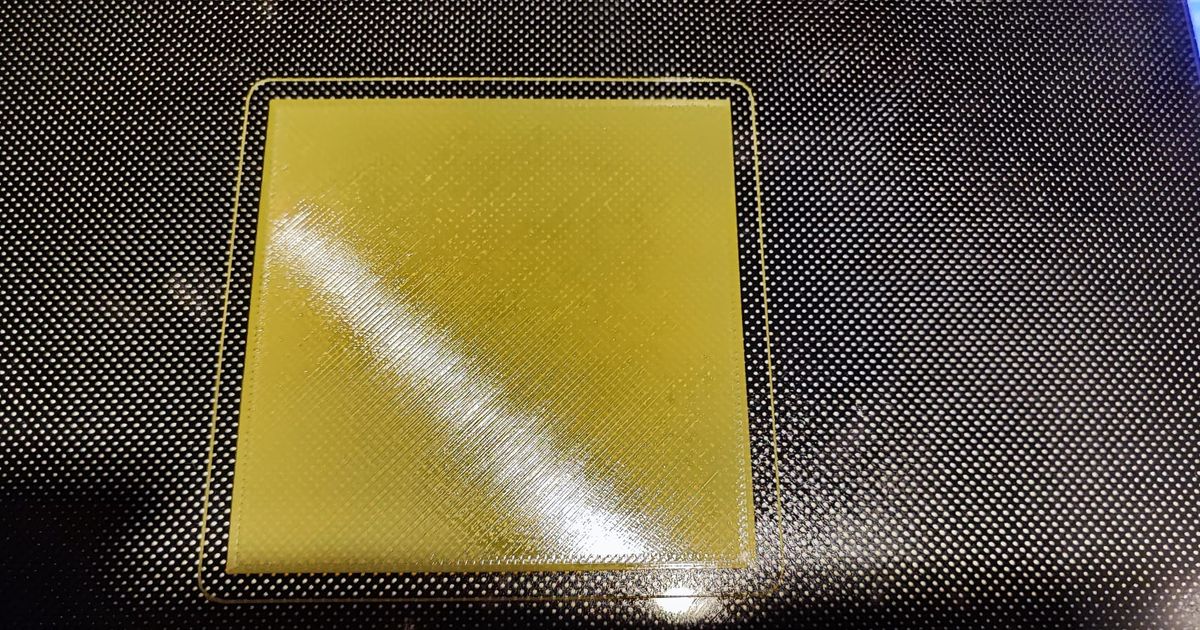 First layer square test - Different infill by vojtěch kroupa | Download ...