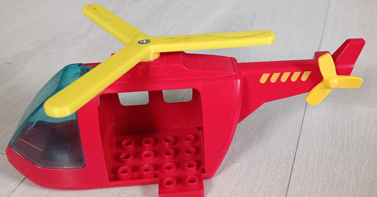 spare Lego duplo 6343 helicopter propeller von Yuri Kutilman ...