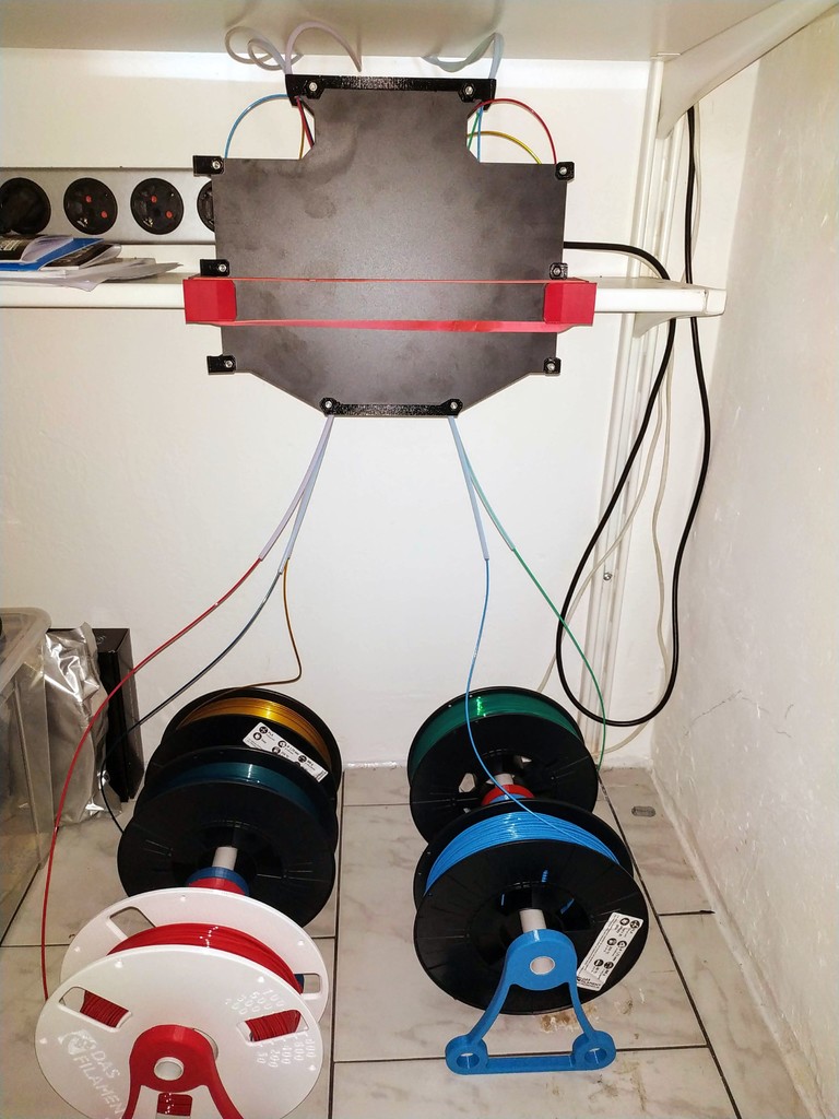 MMU2S Buffer vertical mount by 3DLYX | Download free STL model ...