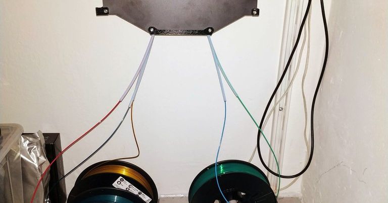 MMU2S Buffer vertical mount by 3DLYX | Download free STL model ...