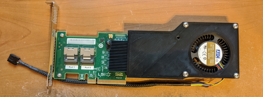 IBM 46M0861 9240-8i m1015 single slot cooler by Zigian | Download free ...