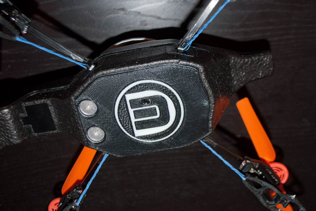 bottom plate for parrot ar drone 2 by 3DLYX | Download free STL model ...