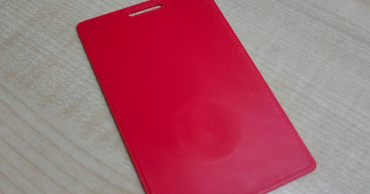 RFID card by Jiří Křivánek | Download free STL model | Printables.com
