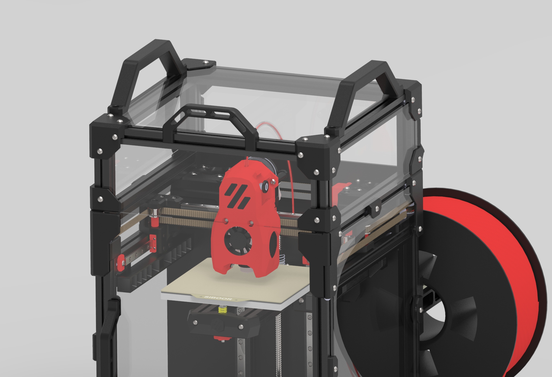 Side carrying handles for Voron 0.2 by C0co | Download free STL model ...