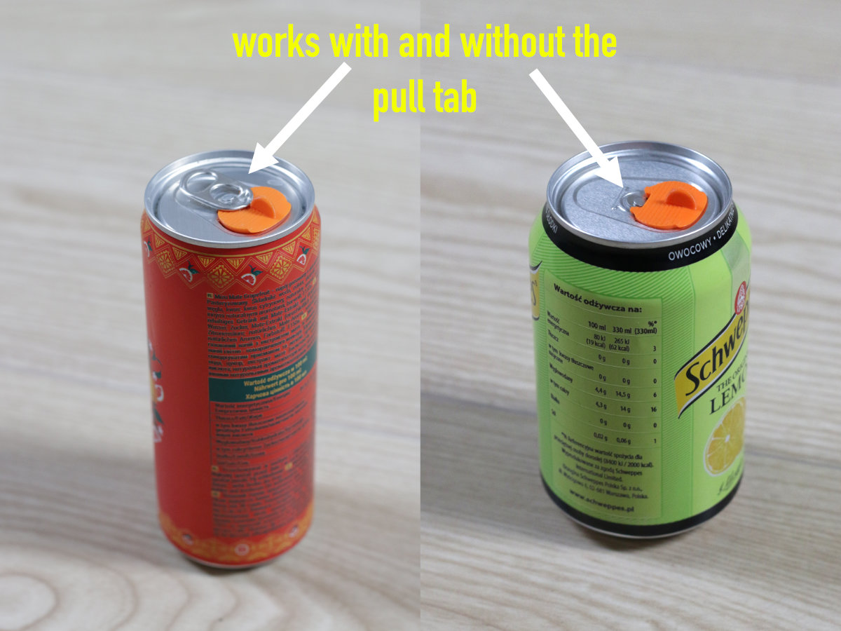 Soda Can Shaker Plug by ls6 | Download free STL model | Printables.com