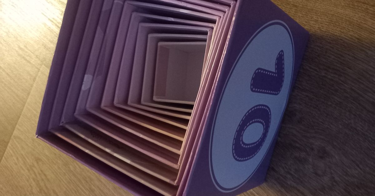 stackable cubes by Dominik Hrubý | Download free STL model | Printables.com