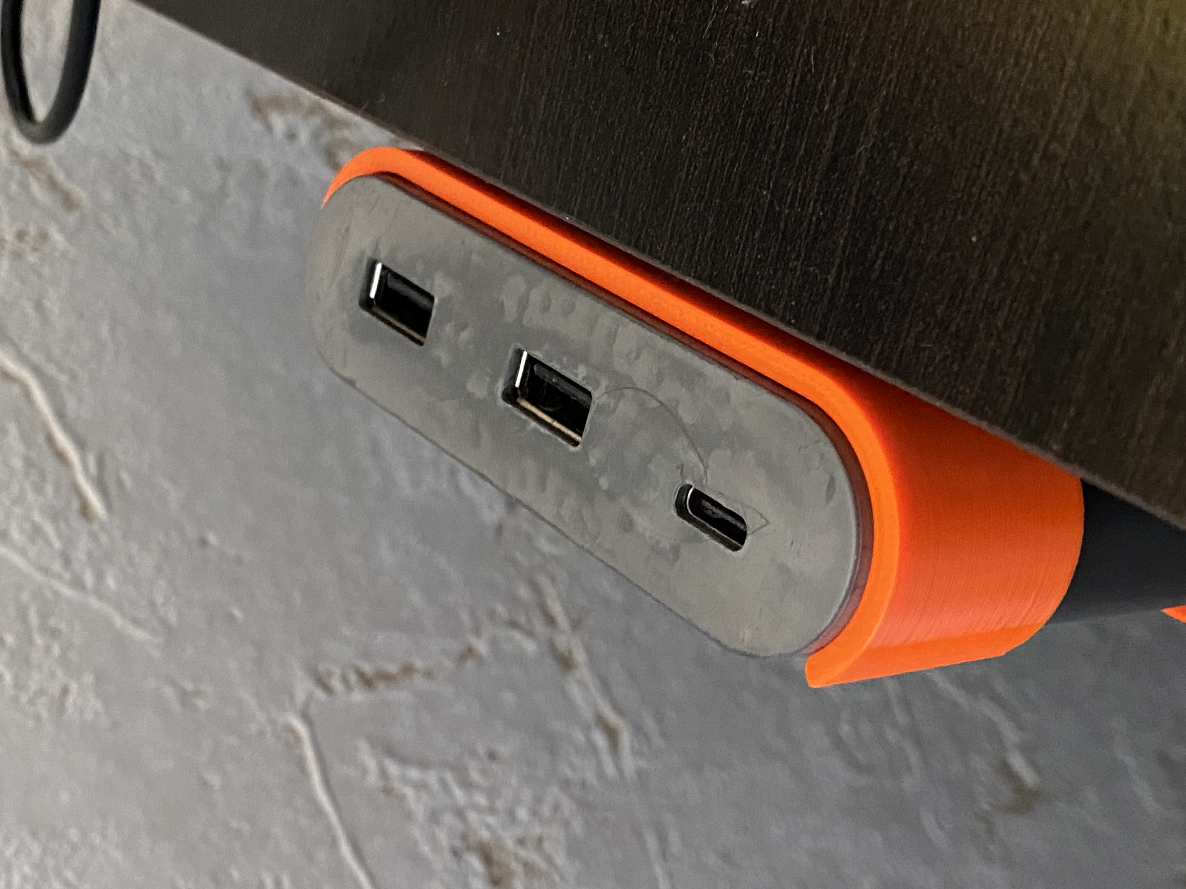 Ikea ÅSKSTORM / askstorm 40w usb charger mount by Miso89 | Download ...