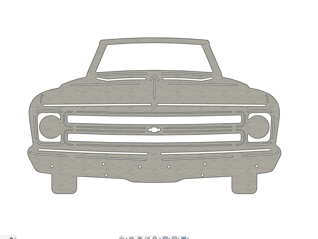 Chevy C10 1967-1968 by DickF | Download free STL model | Printables.com