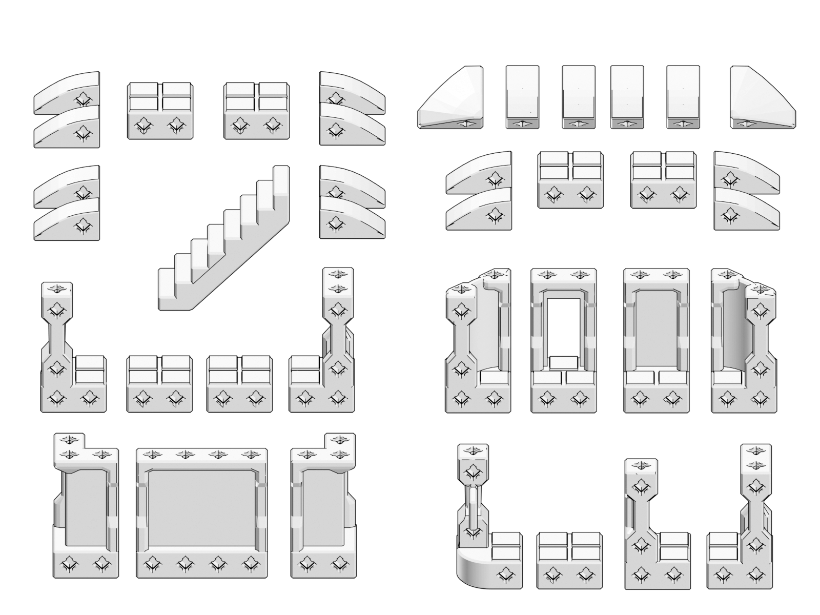 PrintABlok Landcraft Blank by 3D Printing Professor | Download free STL ...