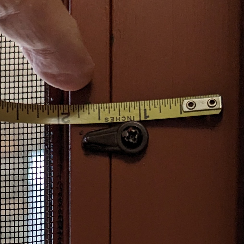 Screen Door Retaining Clip by Ed Johnson | Download free STL model ...