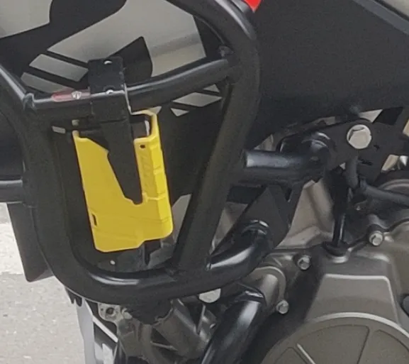 Abus 8077 frame lock holder by Thomasl | Download free STL model ...