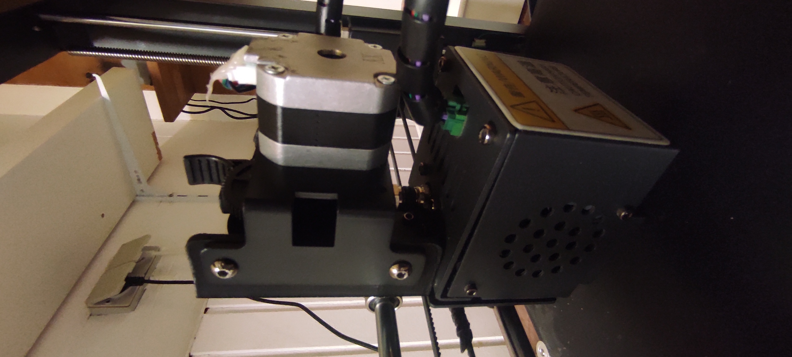 Anycubic Mega S diect drive extruder adapter by Karl Perscheid ...