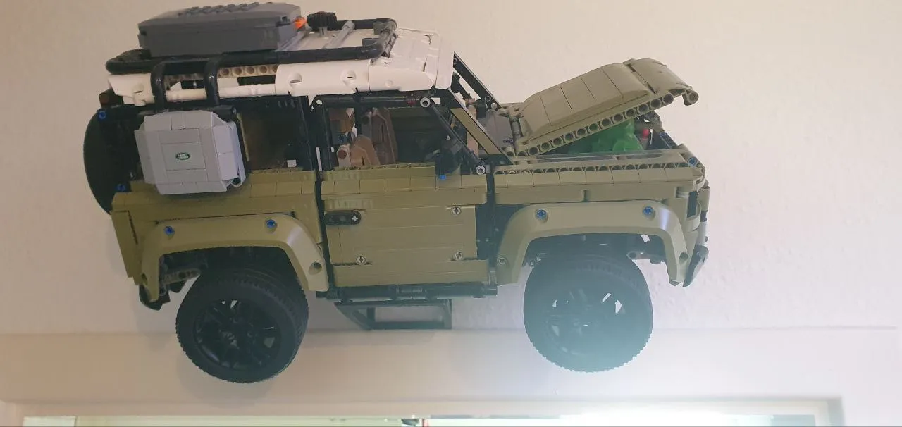 Lego Defender Wallmount by Sandwich | Download free STL model ...