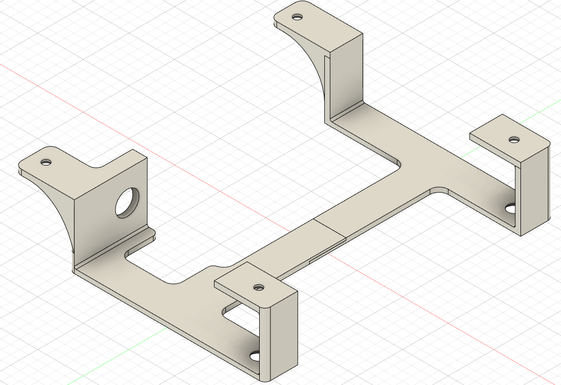 Support switch Netgear GS305PP / GS305PP Switch holder by DJERO ...