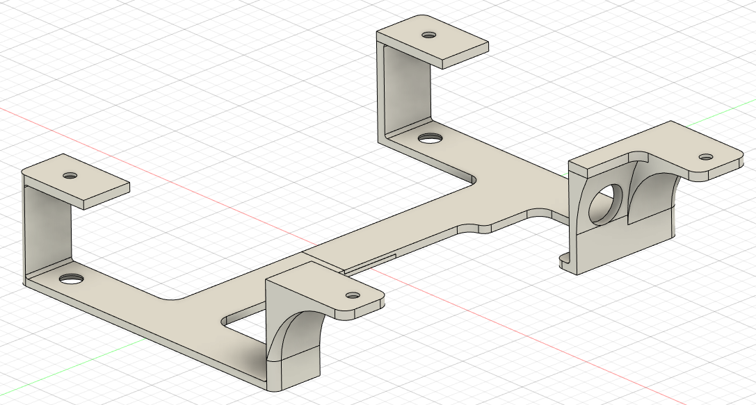 Support switch Netgear GS305PP / GS305PP Switch holder by DJERO ...