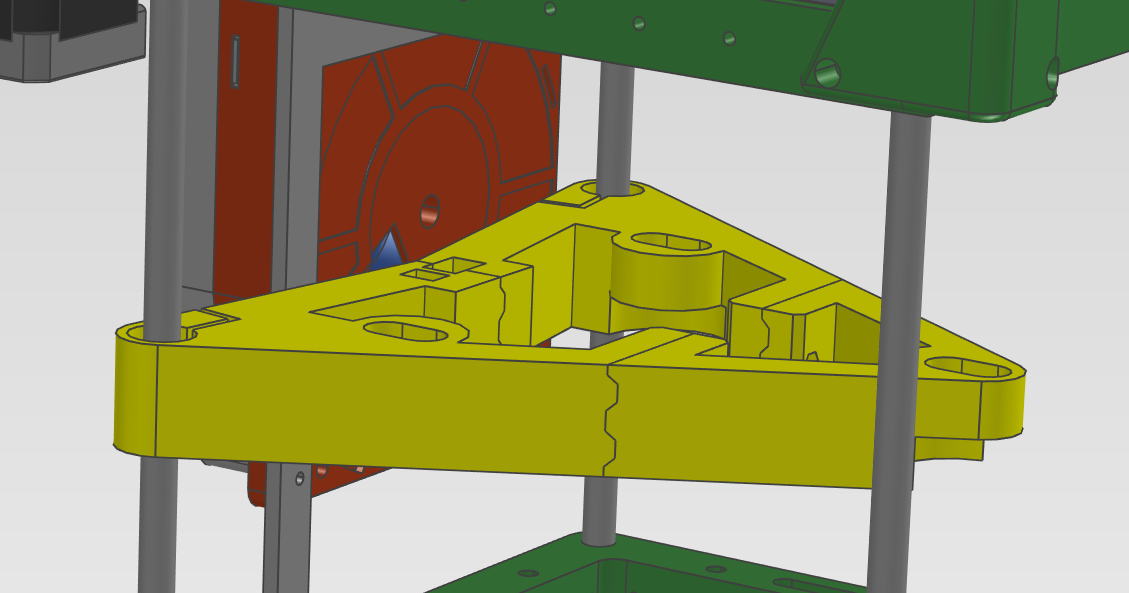 Rook [MK1] 3-Piece Bed gantry by Kanrog Creations | Download free STL ...