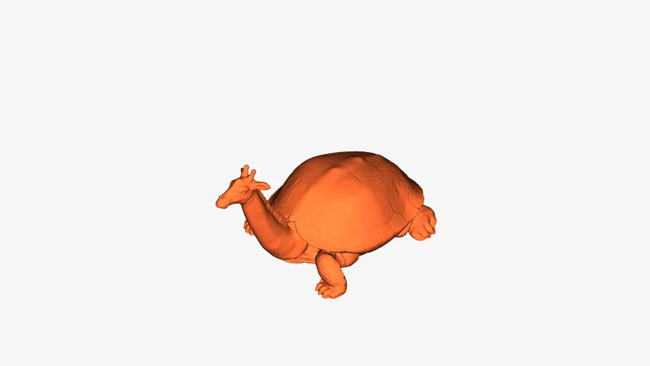 Giraffe Turtle by Saul Schaffer | Download free STL model | Printables.com