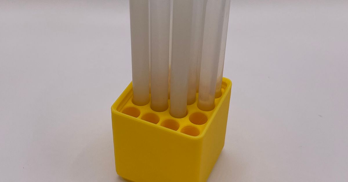Gridfinity - Hot Glue Stick Holder 7 mm by swede67 | Download free STL model | Printables.com