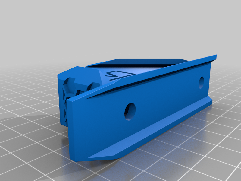 MLOK Rail Covers (5.5") and Handstop by KN16 | Download free STL model ...