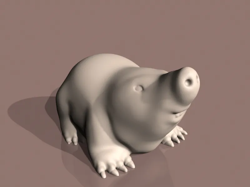 Mole Sculpture by Jipcutter | Download free STL model | Printables.com