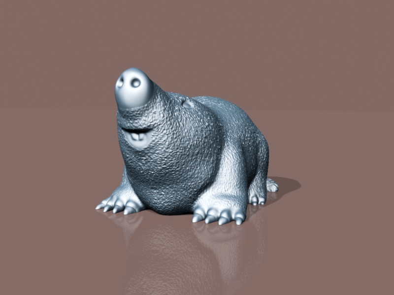 Mole Sculpture by Jipcutter | Download free STL model | Printables.com