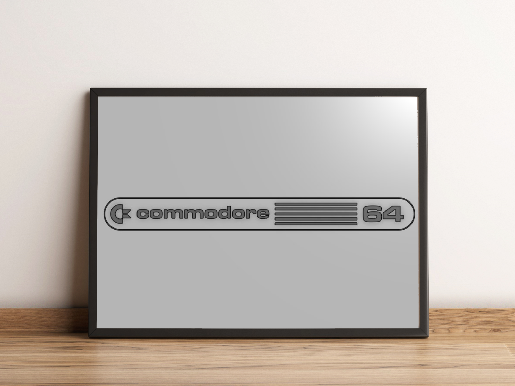 Commodore 64 Badge Art by nightfallvt | Download free STL model ...