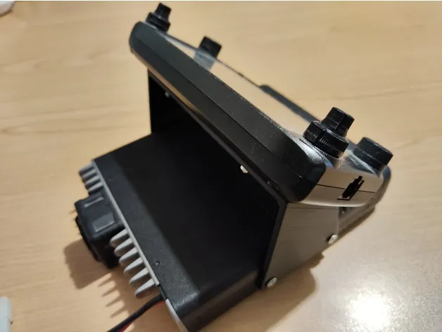 Icom ID-5100 display stand (MBA-2) by IZ4PNN | Download free STL model ...