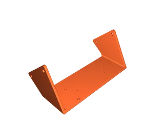 Icom ID-5100 display stand (MBA-2) by IZ4PNN | Download free STL model ...