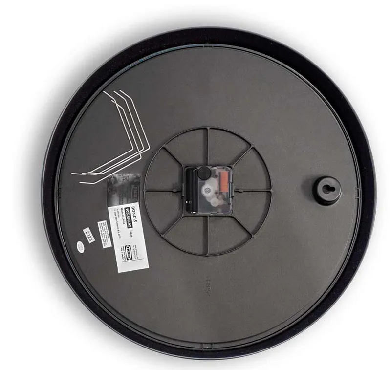 Geneva Drive Clock Seconds Dial, 3D Backplate/Drill Template & Wall ...
