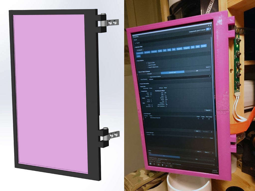 Laptop Screen Holder (DIY 2nd Monitor) by ANTALIFE | Download free STL ...