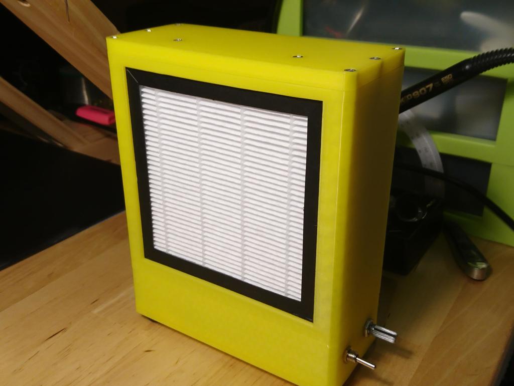 3D Printed Solder Fume Extractor (HEPA Filter) by ANTALIFE | Download ...