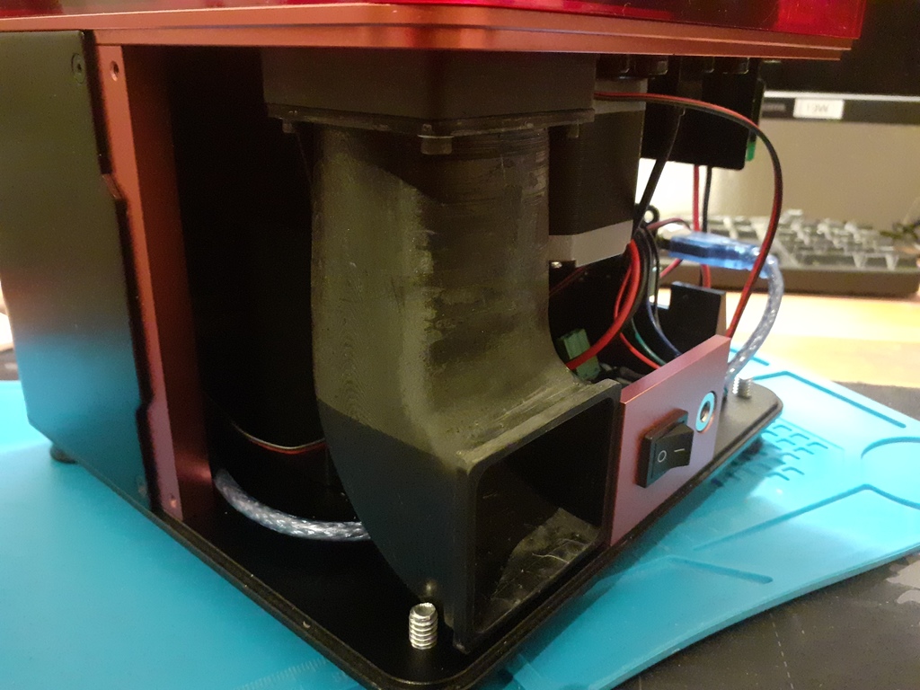 Elegoo mars2 pro - non destructive vacuum cleaner hose mount by yoda_cz ...