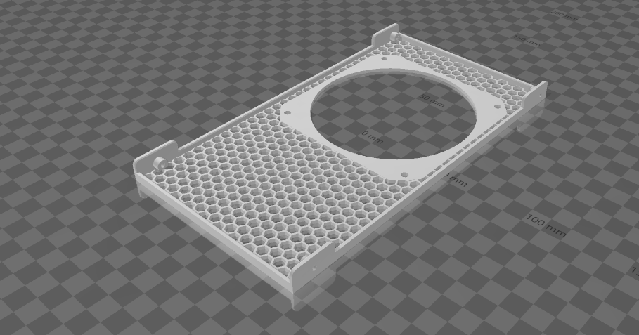 PSU Honeycomb Cover for a 92mm Fan dor Sovol SV05 by MikoStarchild | Download free STL model ...