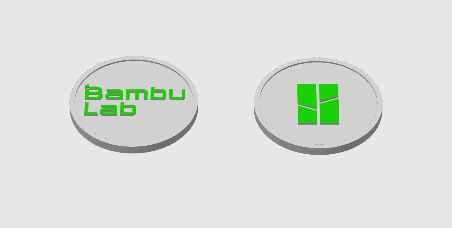 Original Bambu Lab Badge P1P, X1C by Grzegorz | Download free STL model ... Original Bambu Lab Badge P1P, X1C by Grzegorz | Download free STL model ...