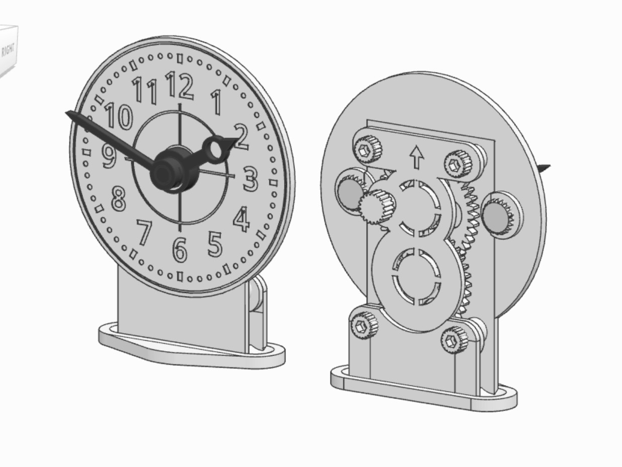 Analog Learning Clock by Bootjevaarder | Download free STL model ...