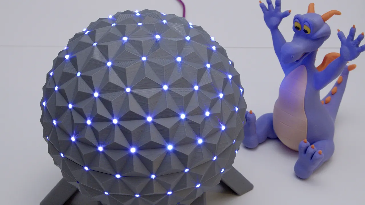 EPCOT Spaceship Earth by Adafruit | Download free STL model ...