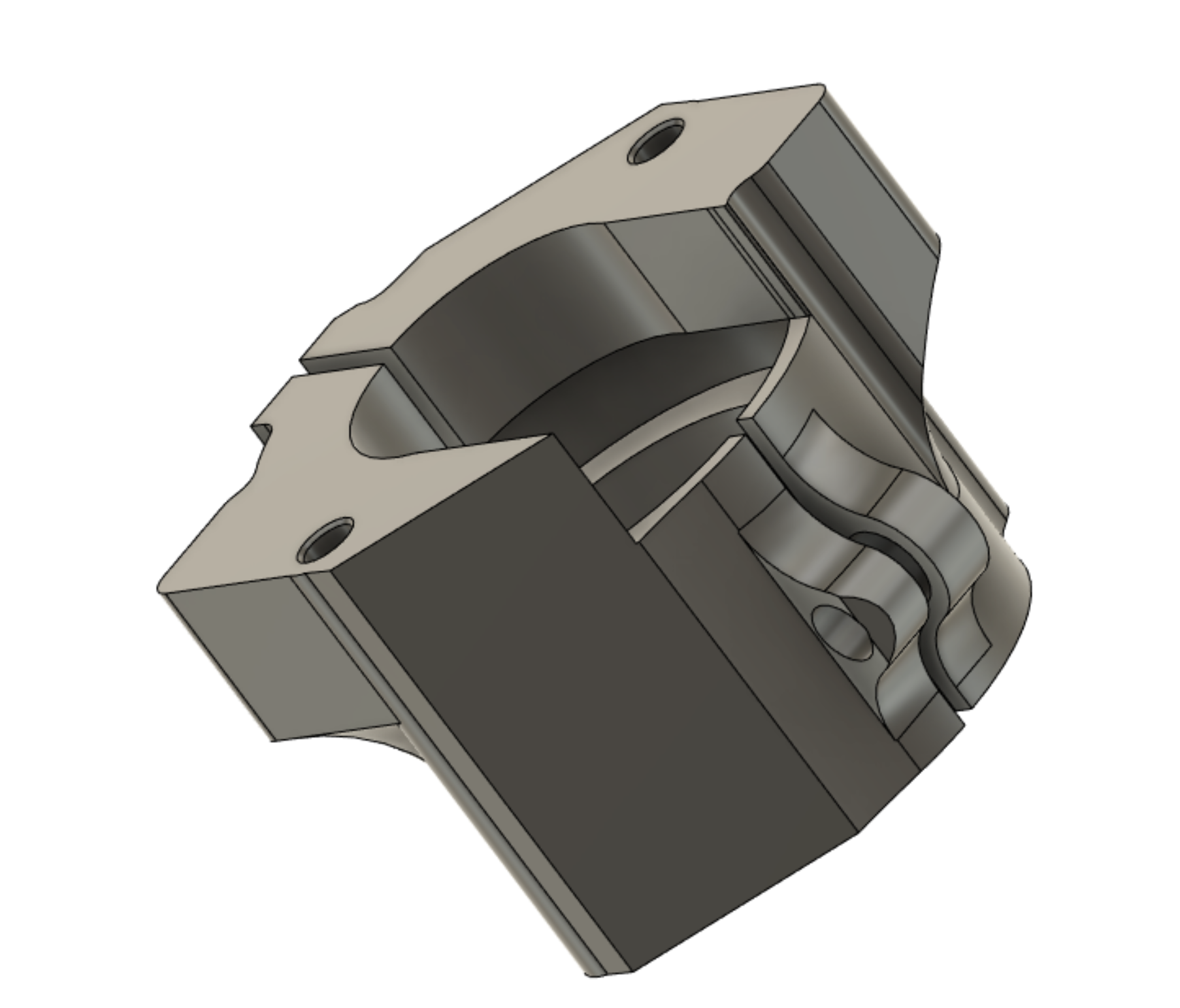 Groove Mount / V6 Adapter for Anycubic Kobra Max by fast | Download ...