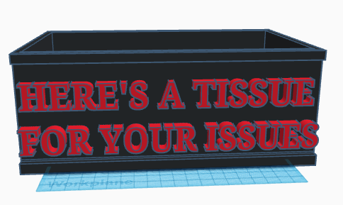 HERE'S A TISSUE MEME BOX by DatOneGuy | Download free STL model ...