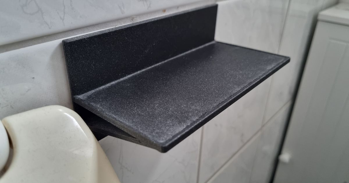 Small Phone Shelf by motarr | Download free STL model | Printables.com