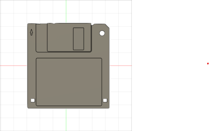 Floppy disk by Mattia Vannucci | Download free STL model | Printables.com